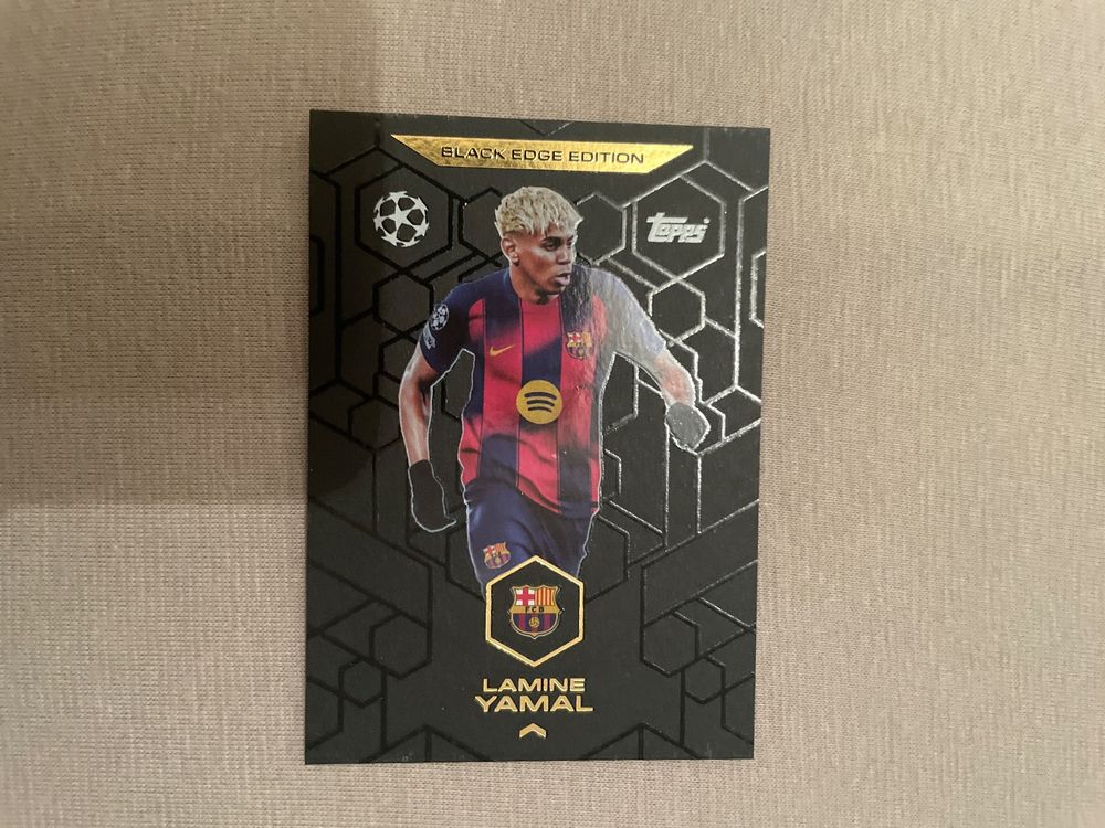 Lamine Yamal - Topps Black Edge - FC Barcelona Karte (Gebraucht) in ...