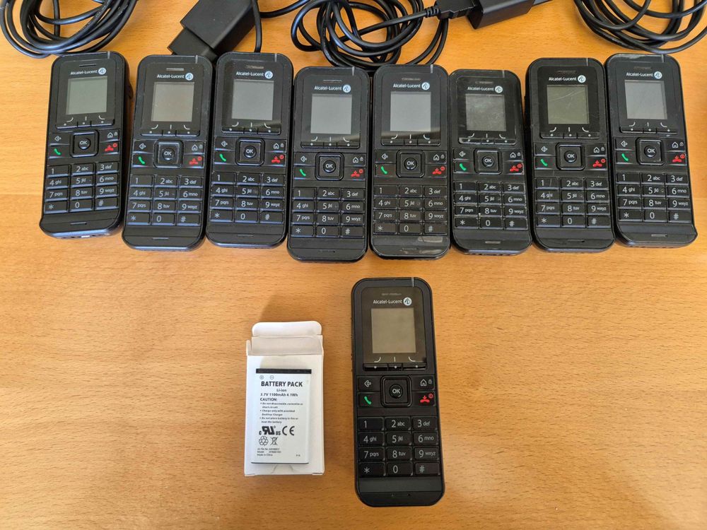 Alcatel Lucent Dect 8232 VoiP Headphone 9 Stück (NVP) (Gebraucht) in ...