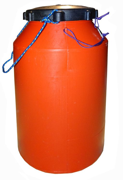 Plastik-Fass (grosshals), 20L, für Gummiboot-Kanufahrten etc (Gebraucht ...