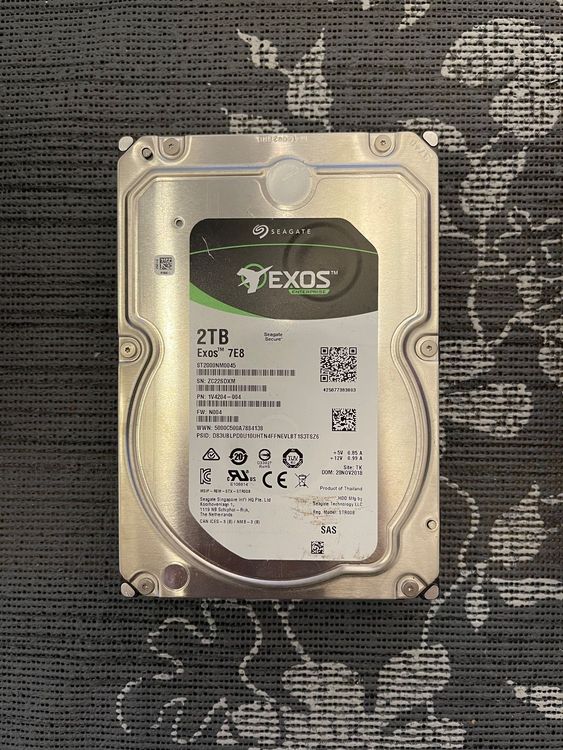 3x 2TB SAS Drives EXOS, Seagate, HP (SAS) | Kaufen auf Ricardo
