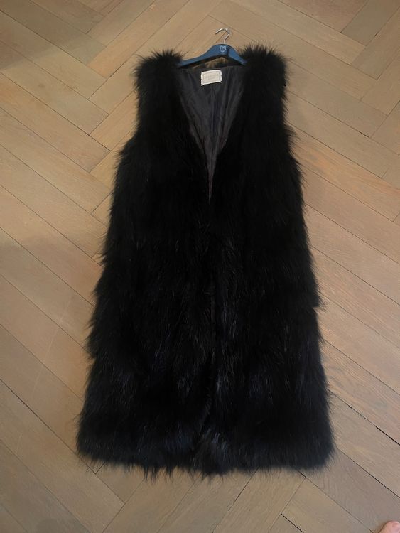 Long gilet made of fox fur (Gebraucht) in Ascona für CHF 80 – mit ...