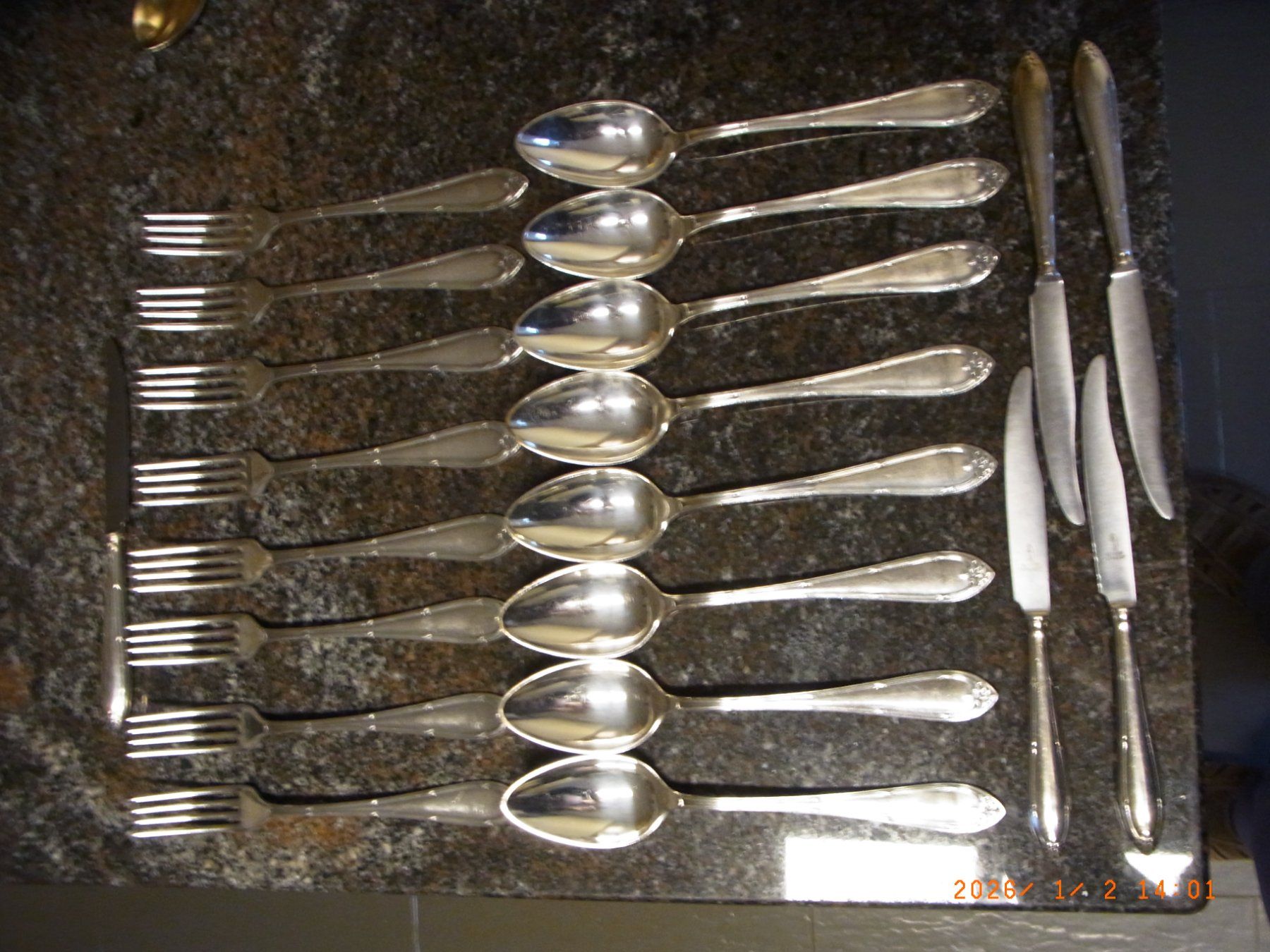 Besteckset, Krupp Berndorf, 20-teilig, Vintage, Top Zustand (Gebraucht ...