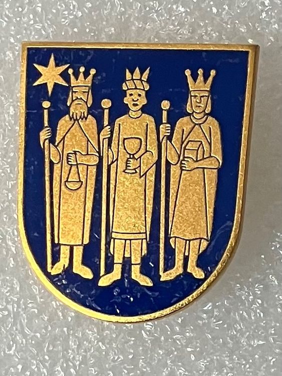 ZUNFT ZU DEN DREI KÖNIGEN - ZUNFTABZEICHEN ZÜRICH (Gebraucht) in Basel ...