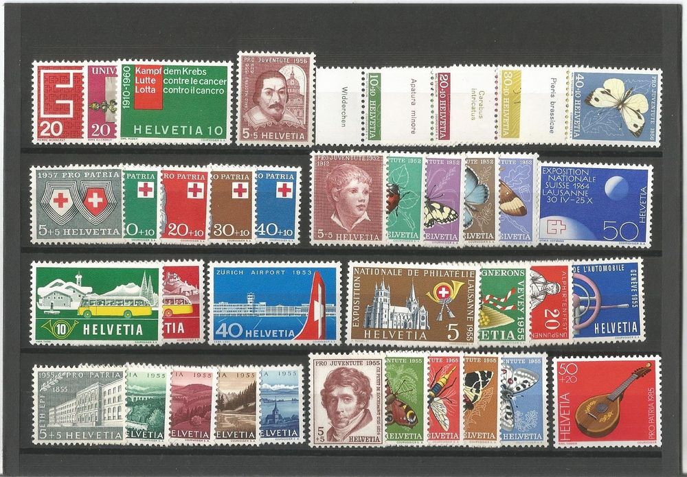 ** SAMMLUNG SCHWEIZ: POSTFRISCH - MIT GUTEN WERTEN ** | Kaufen auf Ricardo