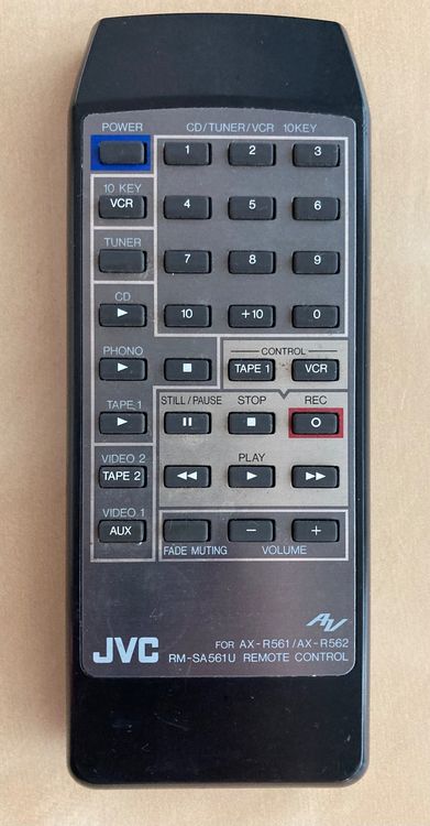 JVC RX-950V FM AM Receiver & Fernbedienung (Gebraucht) in Wettingen für ...