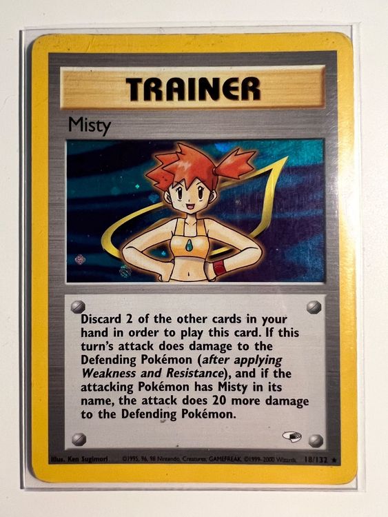 Pokemon TCG - Misty Ang Holo - 18/132 (Gebraucht) in Nyon für CHF 11 ...