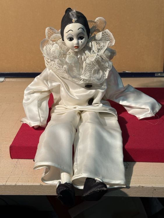 Vintage Pierrot Doll - Handcrafted Collectible (D'occasion) à Lausanne ...