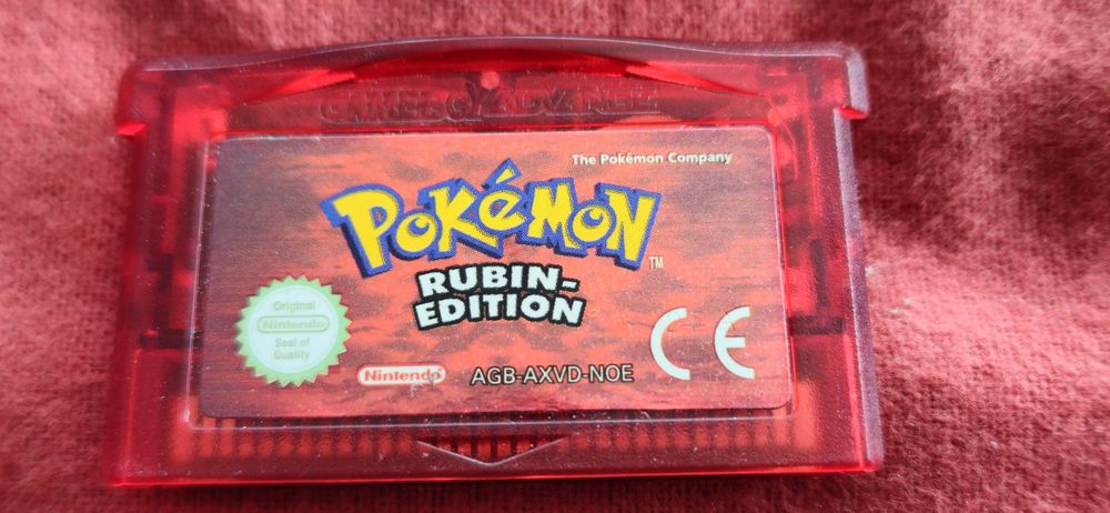 Pokémon Rubin Edition (Deutsch) - GBA- Nintendo Game Boy (Gebraucht) in ...