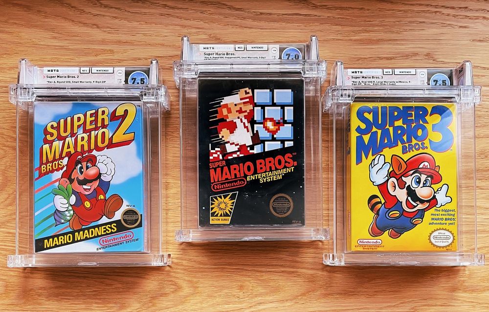 Super Mario Bros NES - Complete collection - WATA graded | Kaufen auf ...