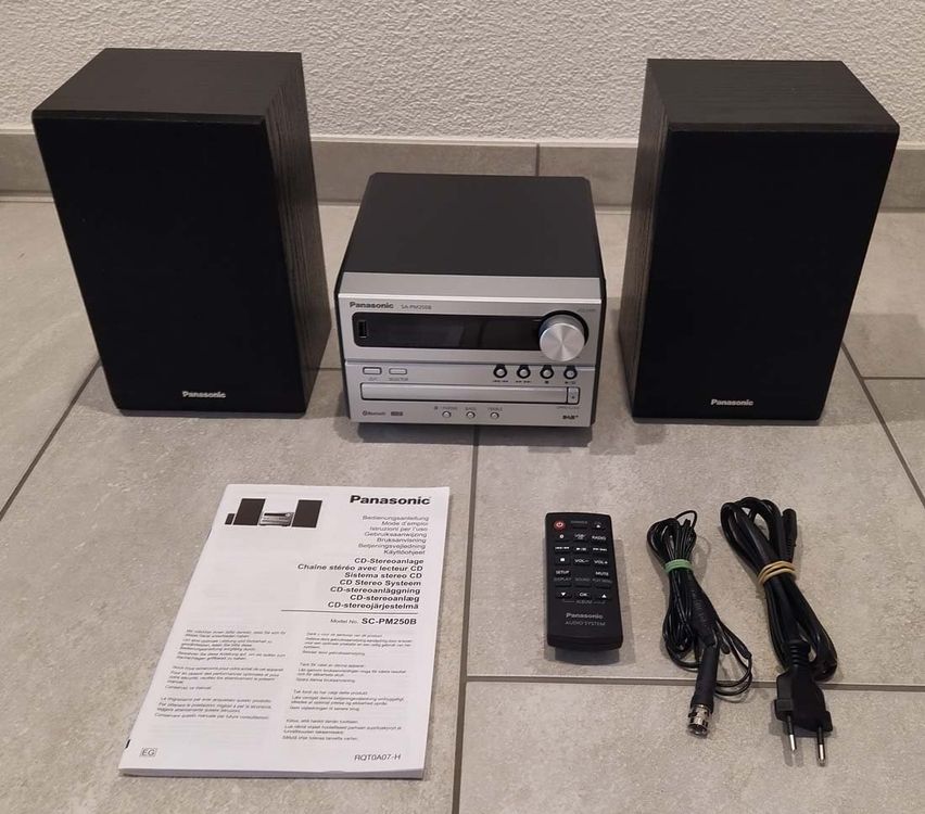 CD-Stereoanlage Panasonic SC-PM250B (Gebraucht) in Neuendorf für CHF 79 – mit Lieferung auf ...