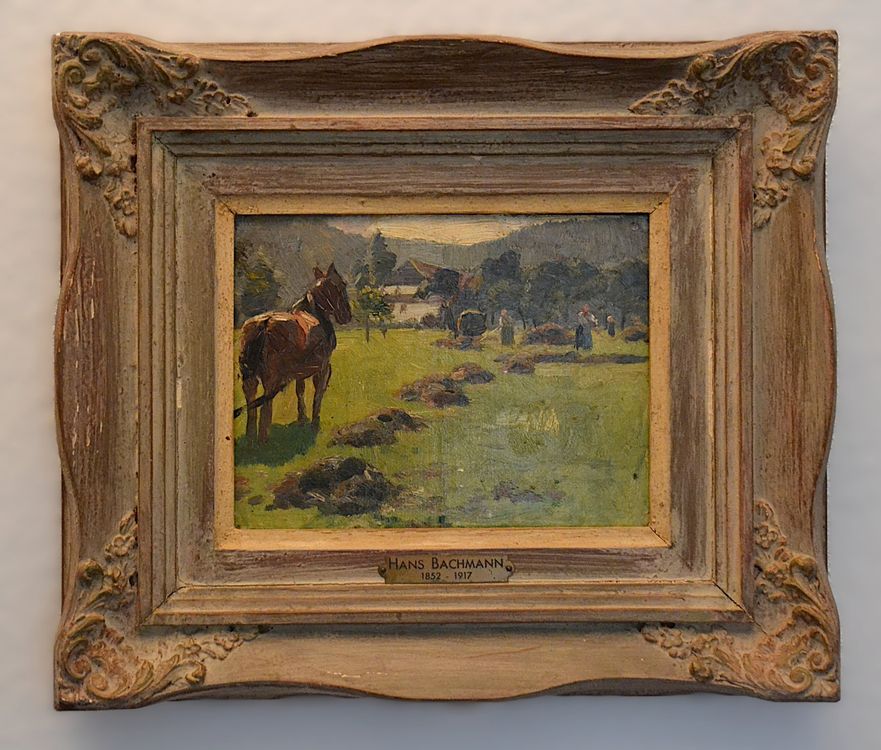 Tableau de Hans Bachmann (1852-1917) Suisse (Gebraucht) in Biel/Bienne ...