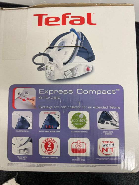 Tefal Express Compact Anti-Calc GV7096E2 | Kaufen auf Ricardo
