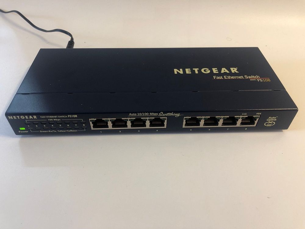 Netgear FS108 - 8 ports 10/100Mbs | Kaufen auf Ricardo