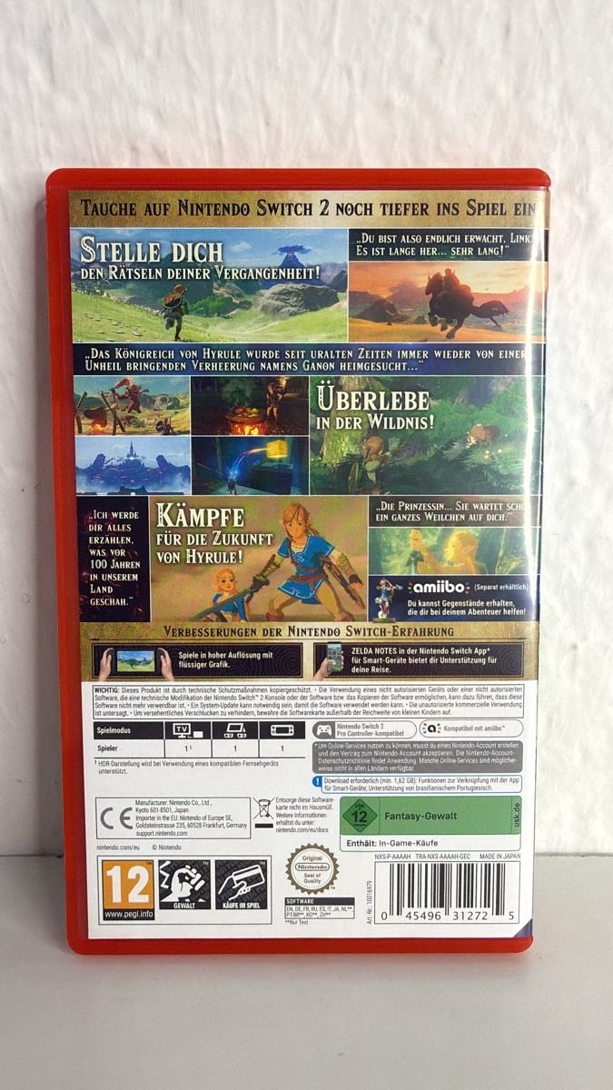 Zelda: Breath of the Wild - Nintendo Switch 2 Edition 🔥 (Gebraucht) in ...