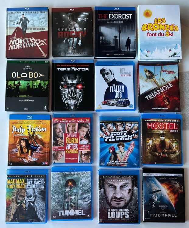 16 films blu-ray (inclus 5 éditions collector) (Gebraucht) in Mézières ...