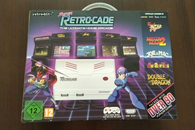 Retro-Cade Konsole kaum gebraucht mit Stromadapter (Gebraucht) in ...
