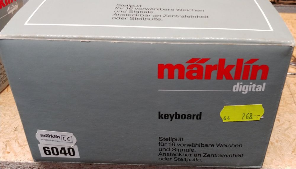 Märklin Keyboard 6040 digital und Decoder k 83 (Gebraucht) in ...