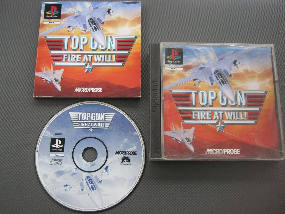 TOP GUN FIRE AT WILL für PLAYSTATION 1 | Kaufen auf Ricardo