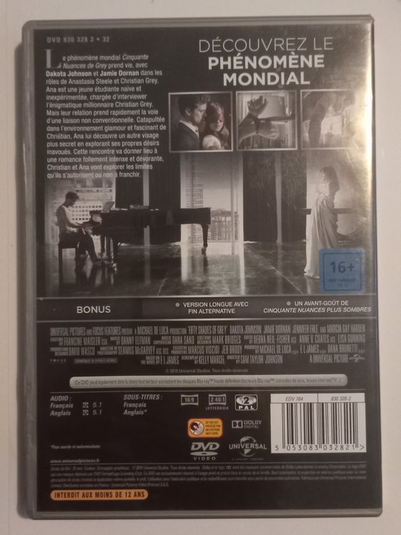 M5 DVD - CINQUANTE ANCES DE GREY (franz.) - 1x abgespielt (Gebraucht ...