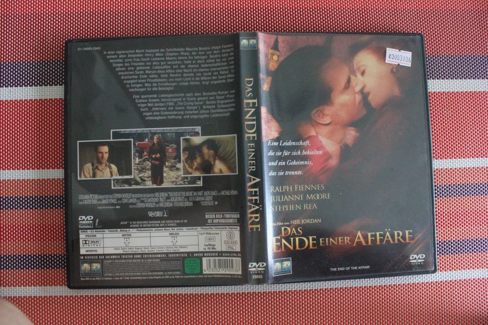Das Ende einer Affäre von Neil Jordan | DVD | (Gebraucht) in Geroldswil ...