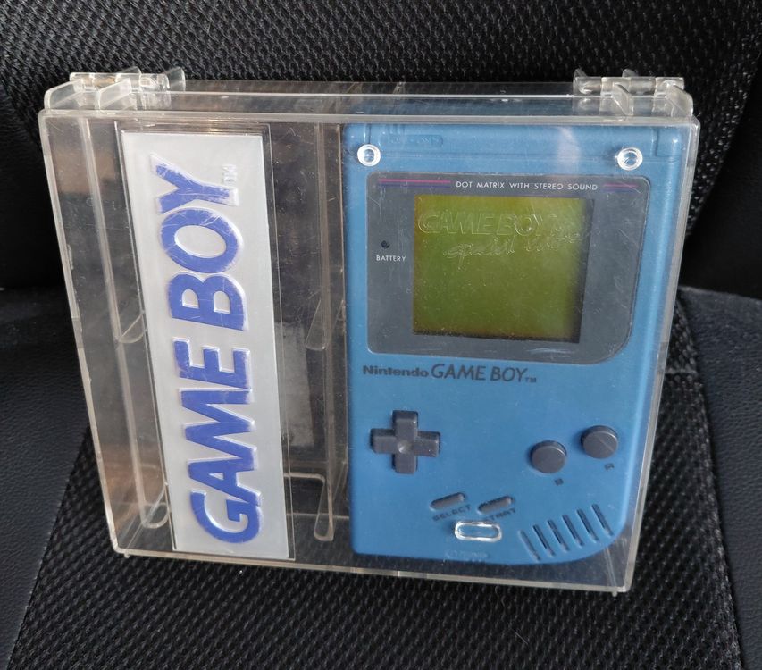 Game Boy DMG-01 Blau - Crystal Case OVP (Gebraucht) in Uezwil für CHF ...