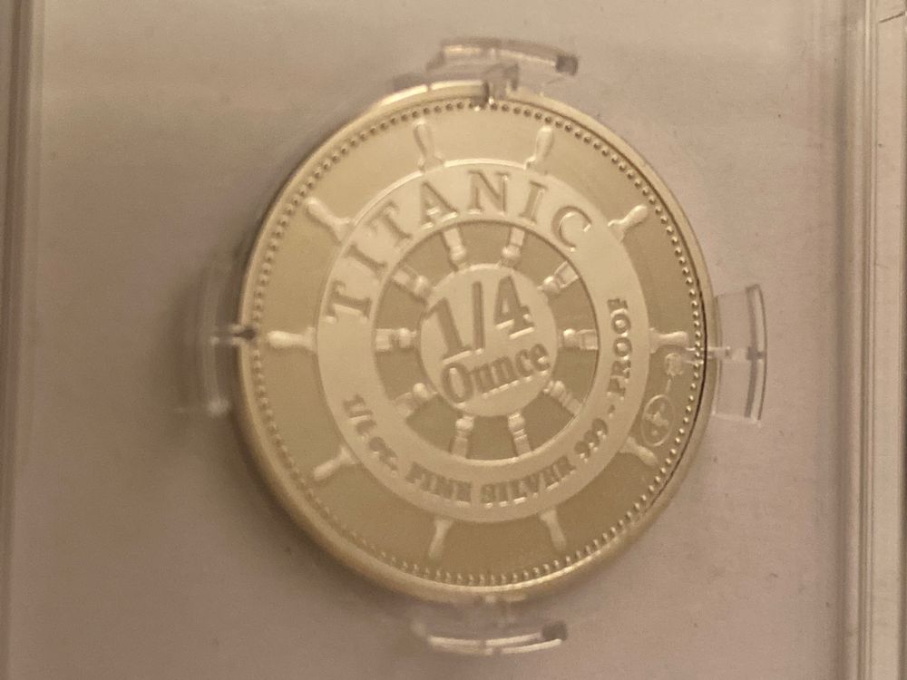 1/4 Unze Silber - Titanic (Gebraucht) in Meienberg für CHF 14 – mit Lieferung auf Ricardo kaufen