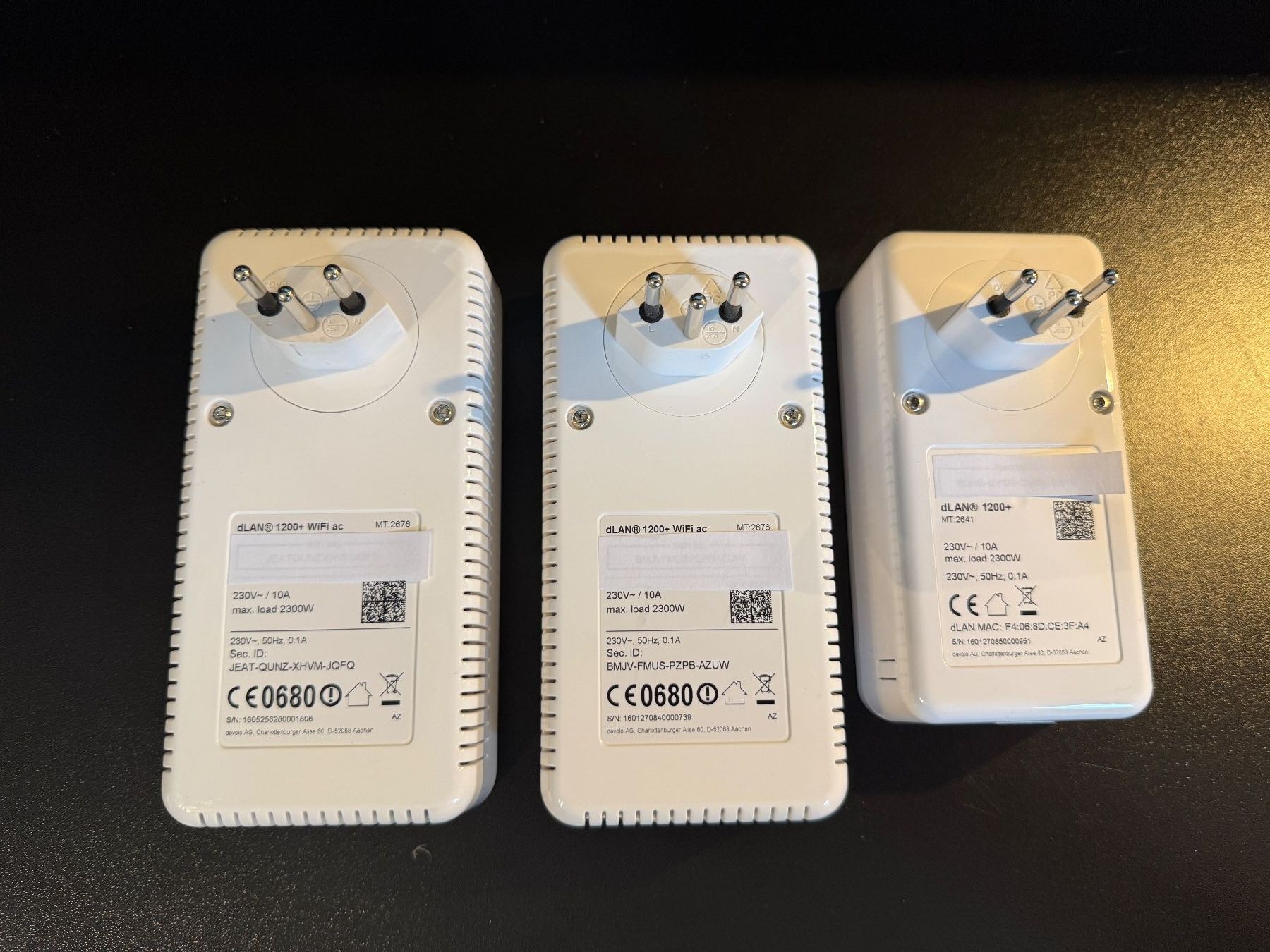 2x Devolo dLAN 1200+ WIFI ac + 1x dLAN 1200+ (D'occasion) à Murist pour ...