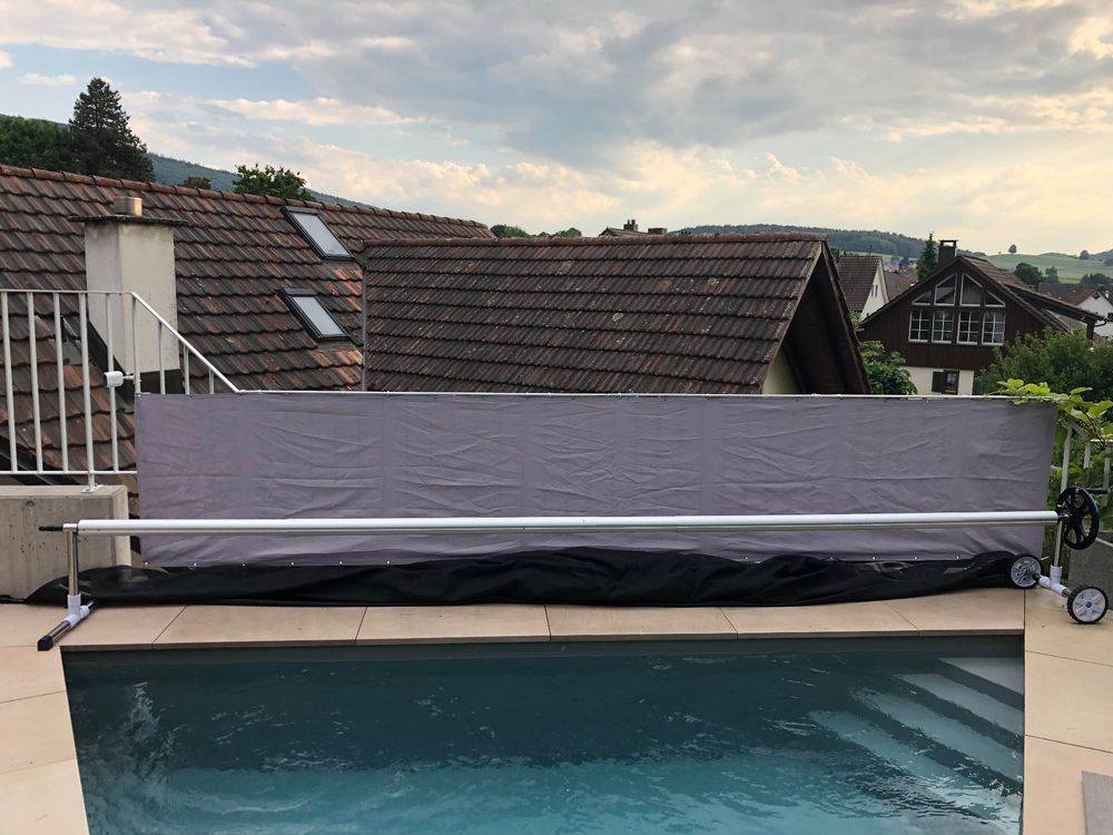 Arebos Pool Aufroller für Abdeckplane (Neu (gemäss Beschreibung)) in ...