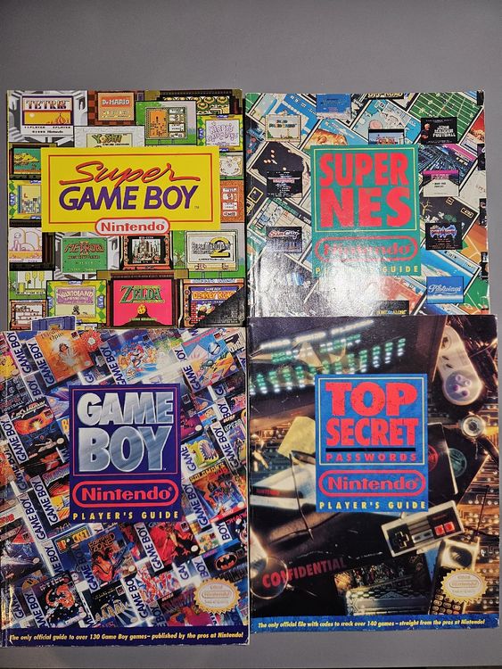Nintendo Game Guides Set - Super NES, Game Boy - Retro! (Gebraucht) in ...