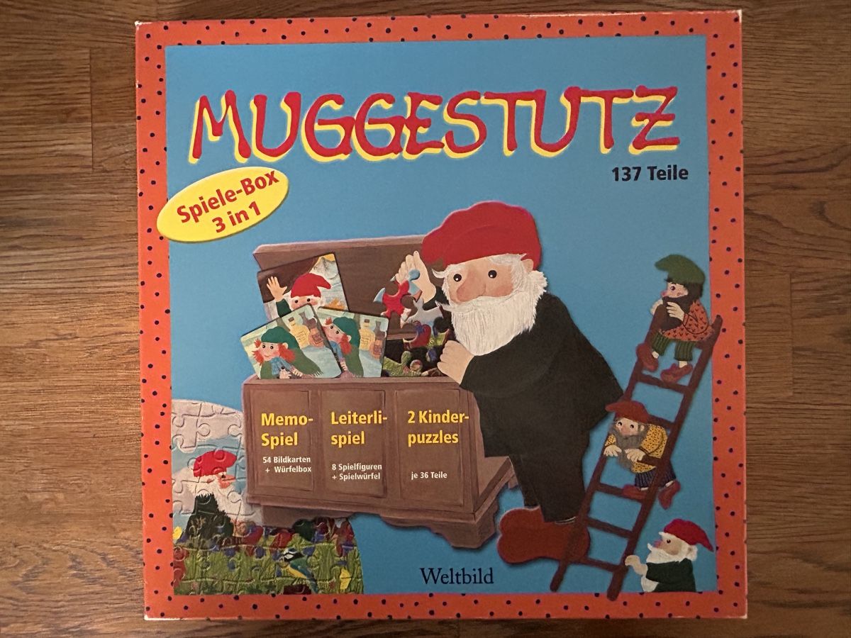 Muggestutz Spielesammlung 3 in 1 - pTop Zustand für Kinder! (Gebraucht ...