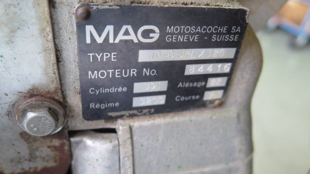 MAG Motor 4 Takt 1040 SRL X 320 | Kaufen auf Ricardo