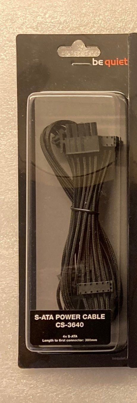 be quiet! S-ATA Power Cable CS-3640 (Neu und originalverpackt) in ...