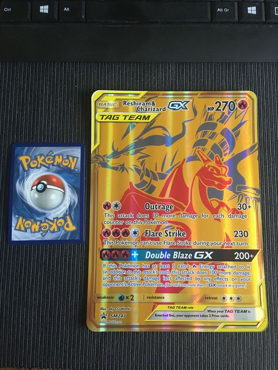 Pokemon Charizard GX Promo XXL Jumbo (Neu (gemäss Beschreibung)) in ...