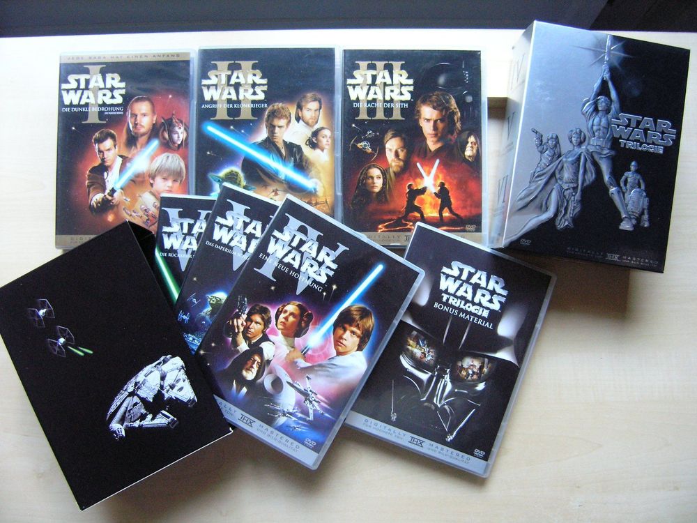 STAR WARS DVD COLLECTION (Gebraucht) in Zuzwil SG für CHF 21 – mit ...