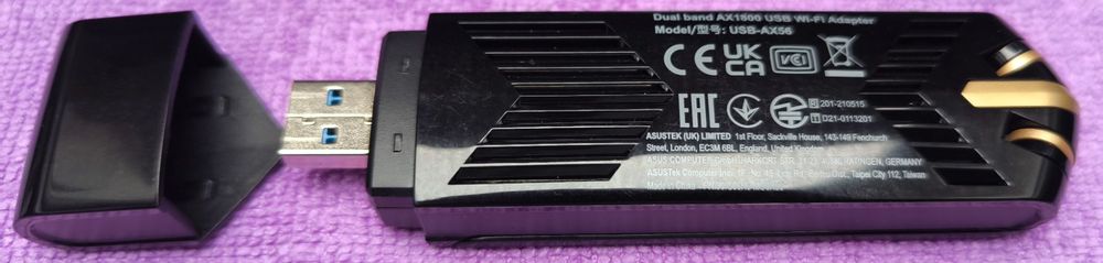 ASUS USB-AX56 Dualband USB WiFi-6 Adapter (Neu (gemäss Beschreibung ...