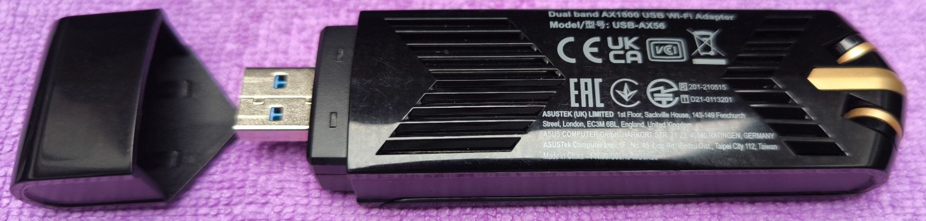 ASUS USB-AX56 Dualband USB WiFi-6 Adapter (Neu (gemäss Beschreibung ...