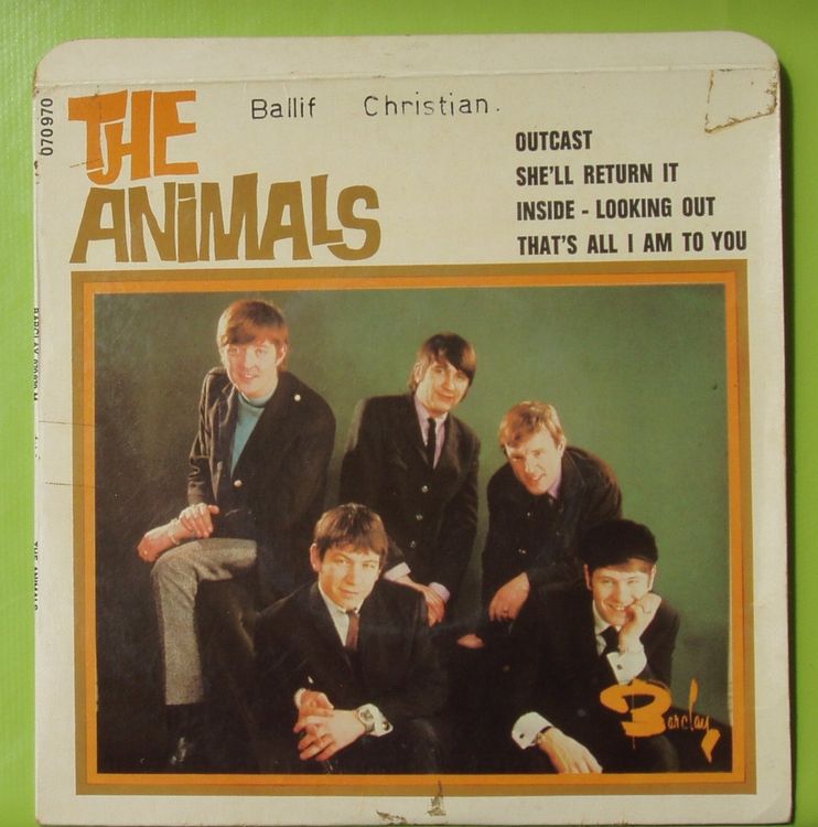 ANIMALS Inside looking out French EP (Gebraucht) in Boussens für CHF 20 – mit Lieferung auf ...