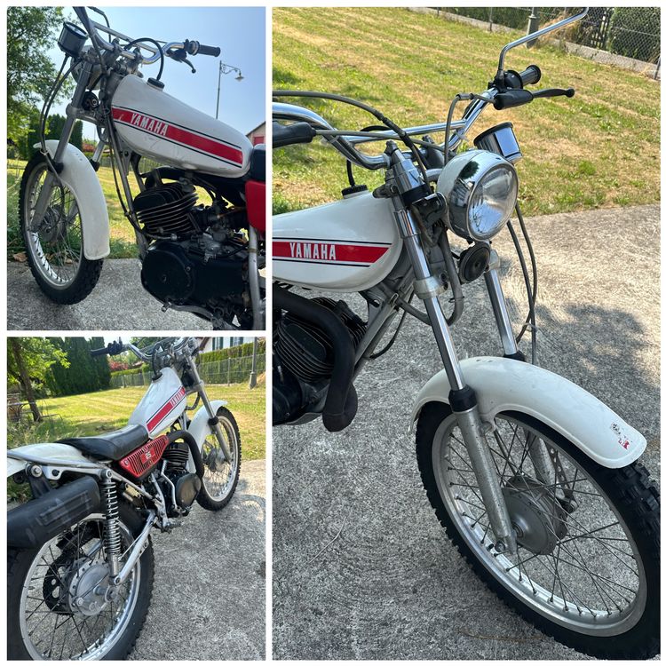 Yamaha Trial TY 125 Typ 541 mit Ausweis VETERAN avec permis (Gebraucht) in Courtételle für CHF ...