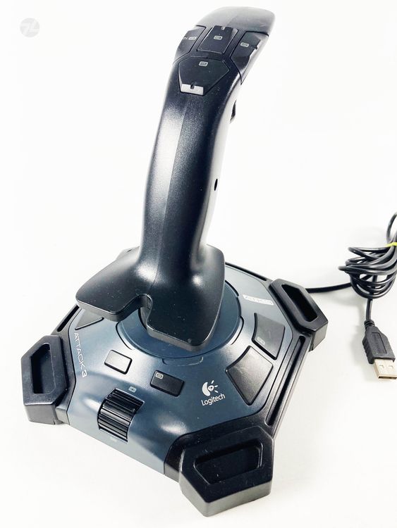 Logitech Attack 3 Joystick PC Gaming Controller USB (Gebraucht) in ...