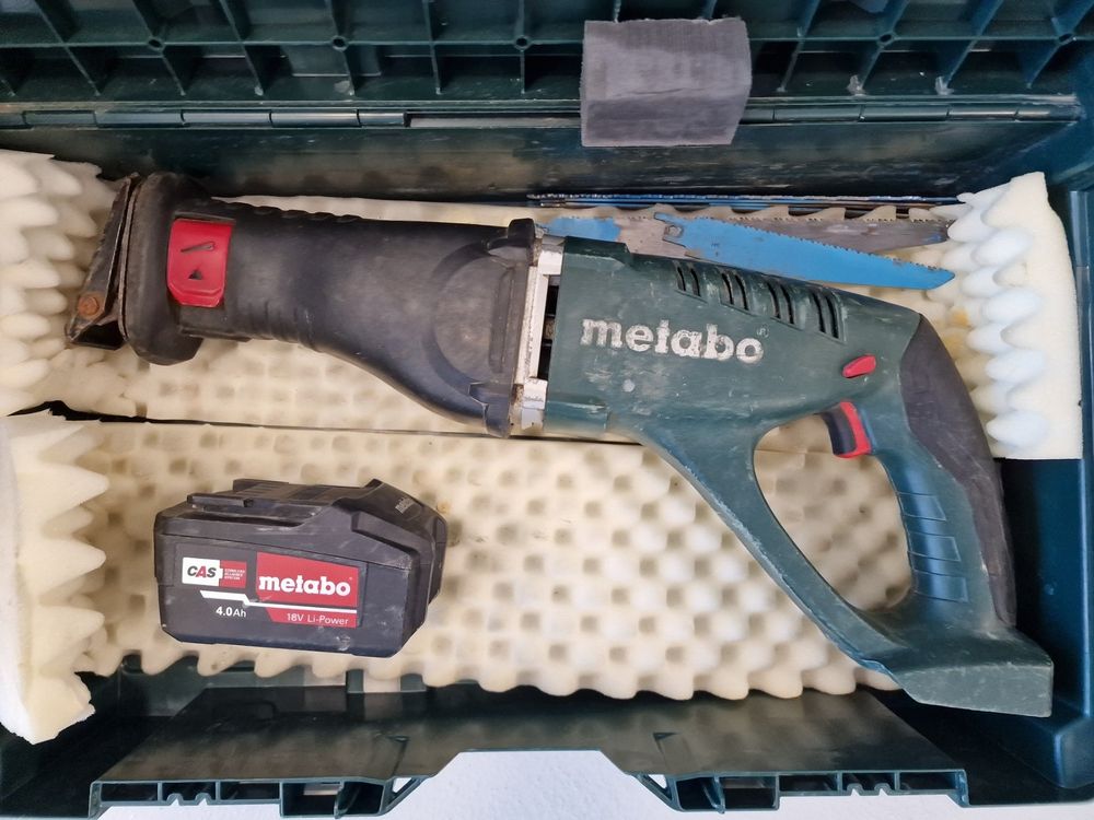 Metabo Akku Sabelsäge ASE 18 LTX (Gebraucht) in Rümikon für CHF 137 ...