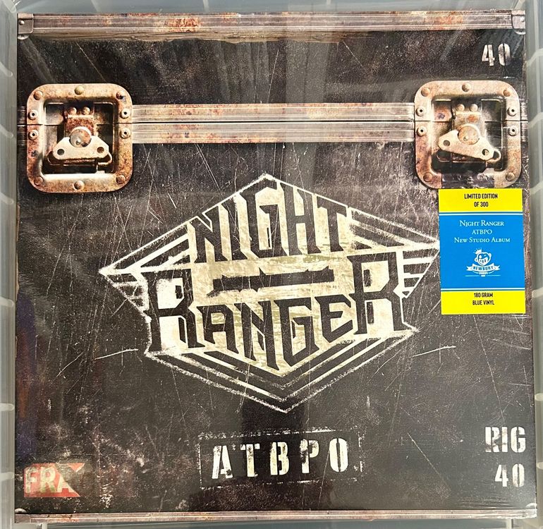NIGHT RANGER „ATBPO“ LTD BLUE VINYL LP SEALED MELODIC ROCK (Neu und ...