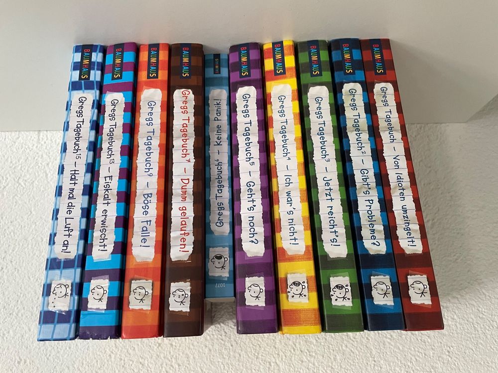 Greg‘s Tagebücher (10 Stück) | Kaufen auf Ricardo