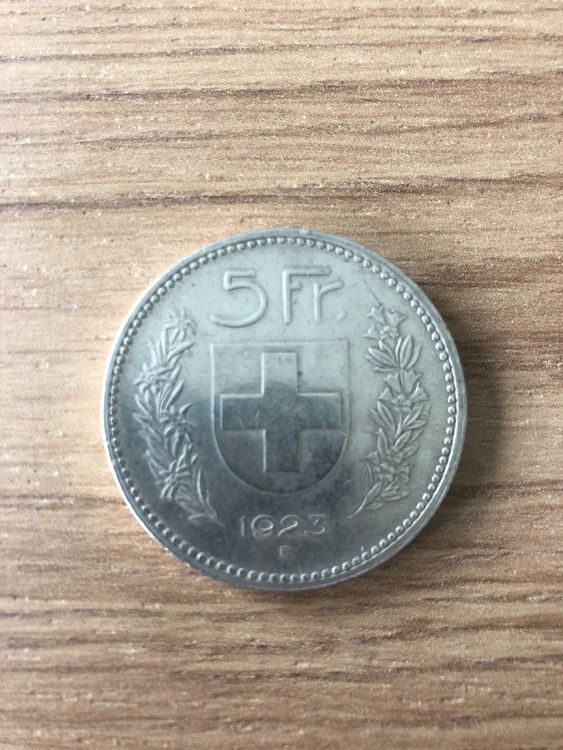 5 Franken 1923 | Kaufen auf Ricardo