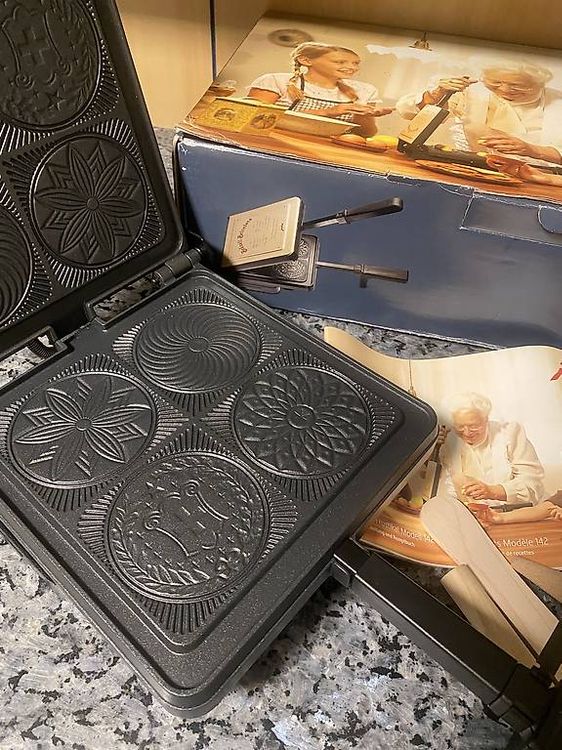 Jura Bräzeli Eisen / Brätzeli Eisen, neuwertig, komplett (Gebraucht) in ...