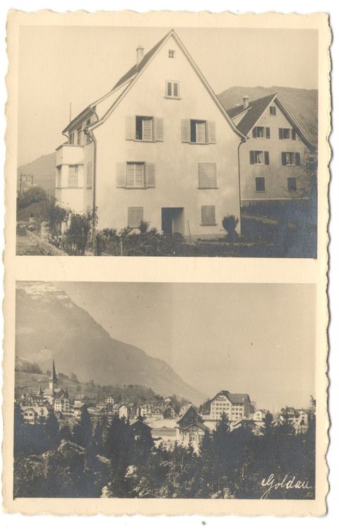 Zweibildkarte Goldau Kaufen Auf Ricardo