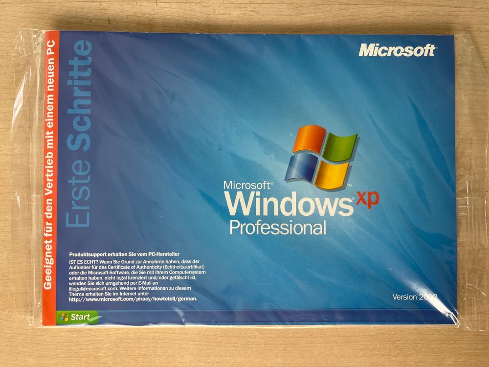 Windows XP Professional CD (Neu und originalverpackt) in Windisch für ...