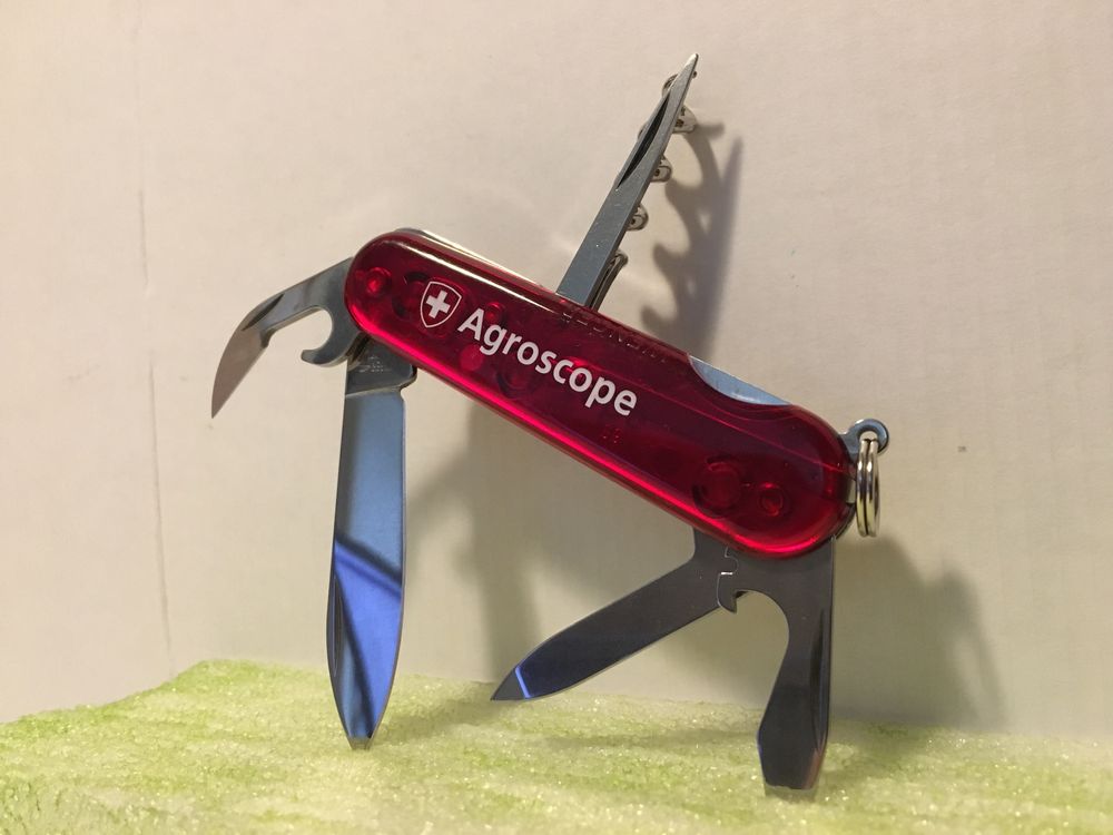 Wenger - Sackmesser red trans - Agroscope (Gebraucht) in Andwil SG für ...