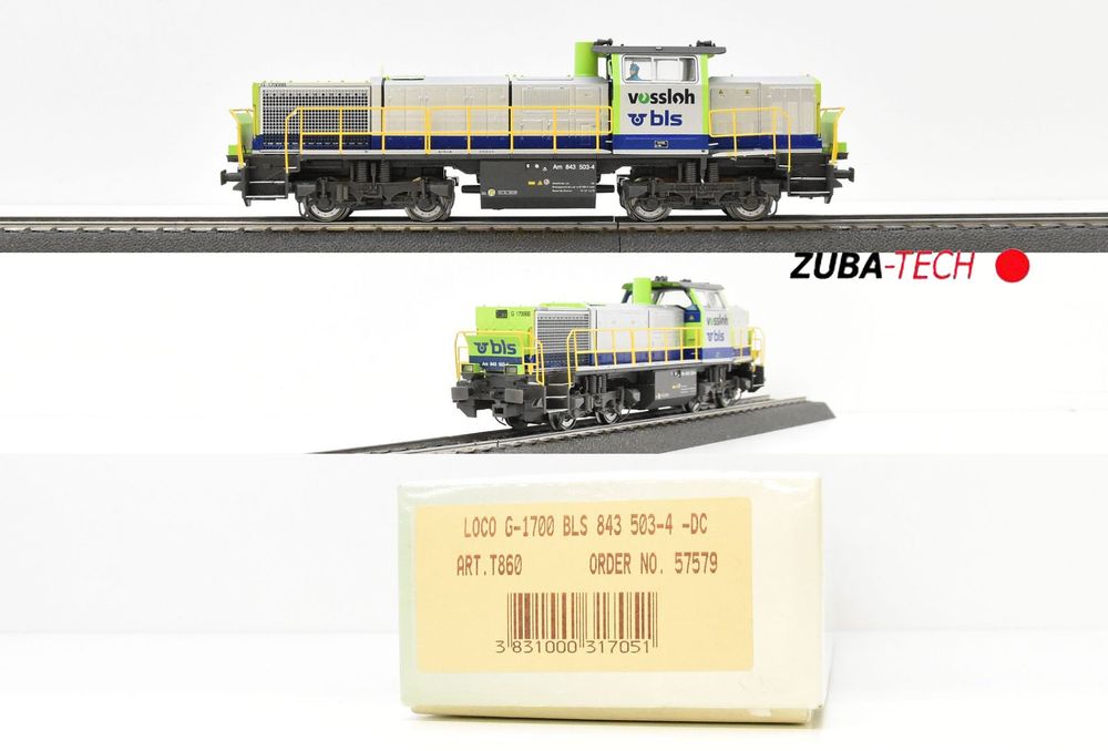 Mehano T860 Diesellok Am 843 BLS H0 GS Analog mit OVP (Gebraucht) in St ...