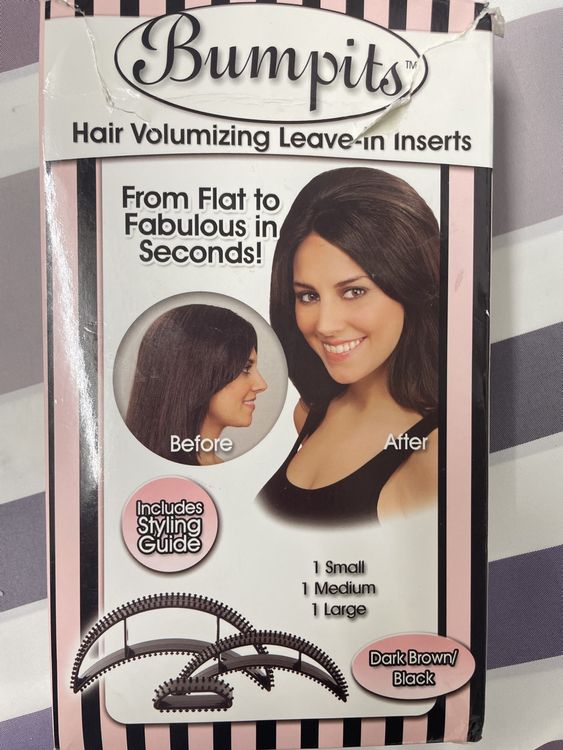 Bumpits Volumen-Inserts für mehr Haarvolumen | Kaufen auf Ricardo