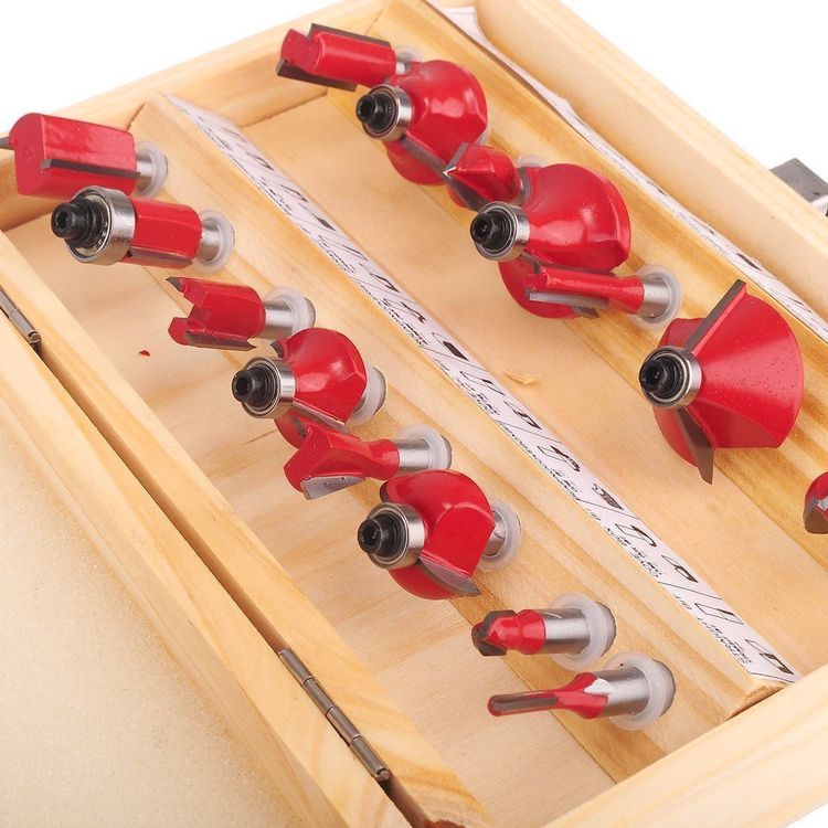 Oberfräse Fräser Set 1/4 "15tlg mit box (Neu (gemäss Beschreibung)) in ...